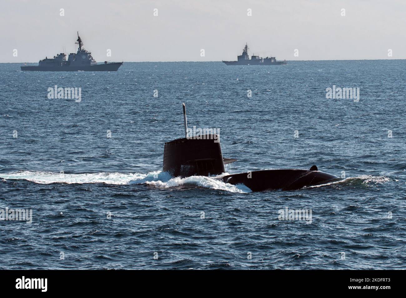 Japan. 06th Nov, 2022. Japan's Maritime Self-Defense Force submarine JS ...