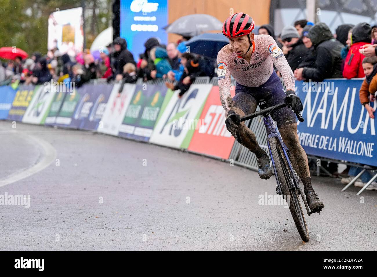 NAMEN, BELGIUM - NOVEMBER 6: Lars van der Haar of the Netherlands ...