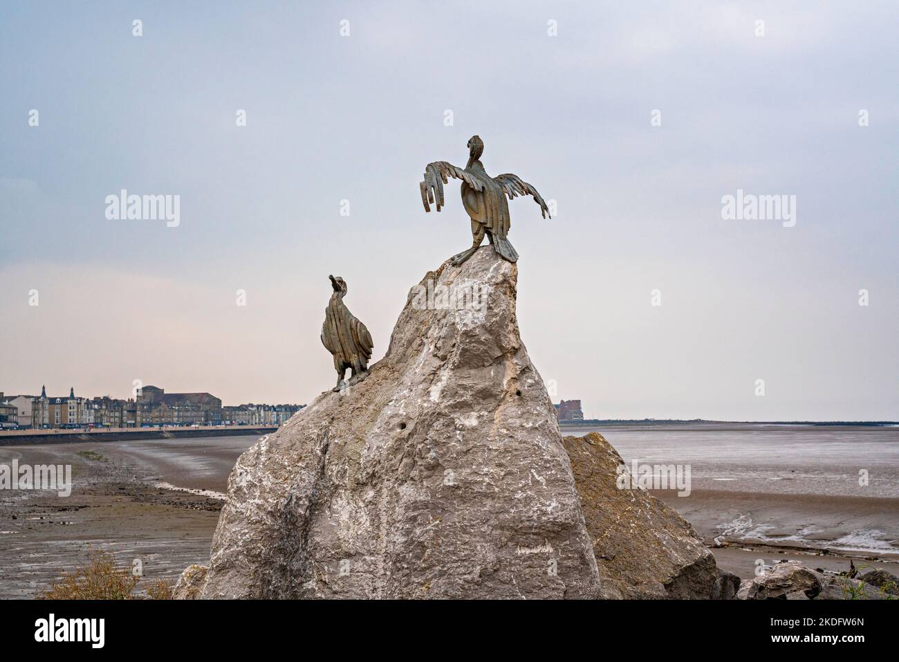 Cormorants sculpture - The Tern Project Stock Photo - Alamy