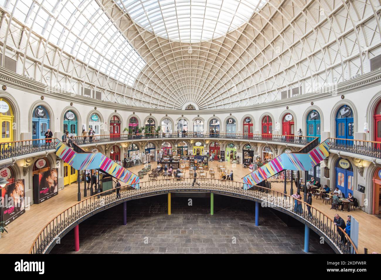 Steel lattice and timber crosshatch pattern hi-res stock photography ...