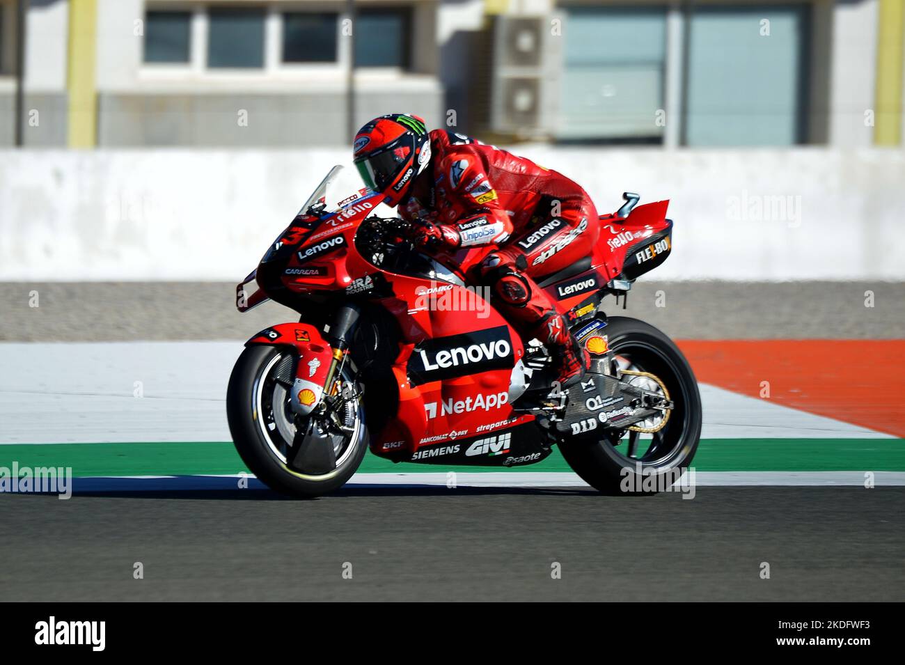 Francesco Bagnaia team Ducati is the 2022 MotoGP World Champion during the MotoGP World ...