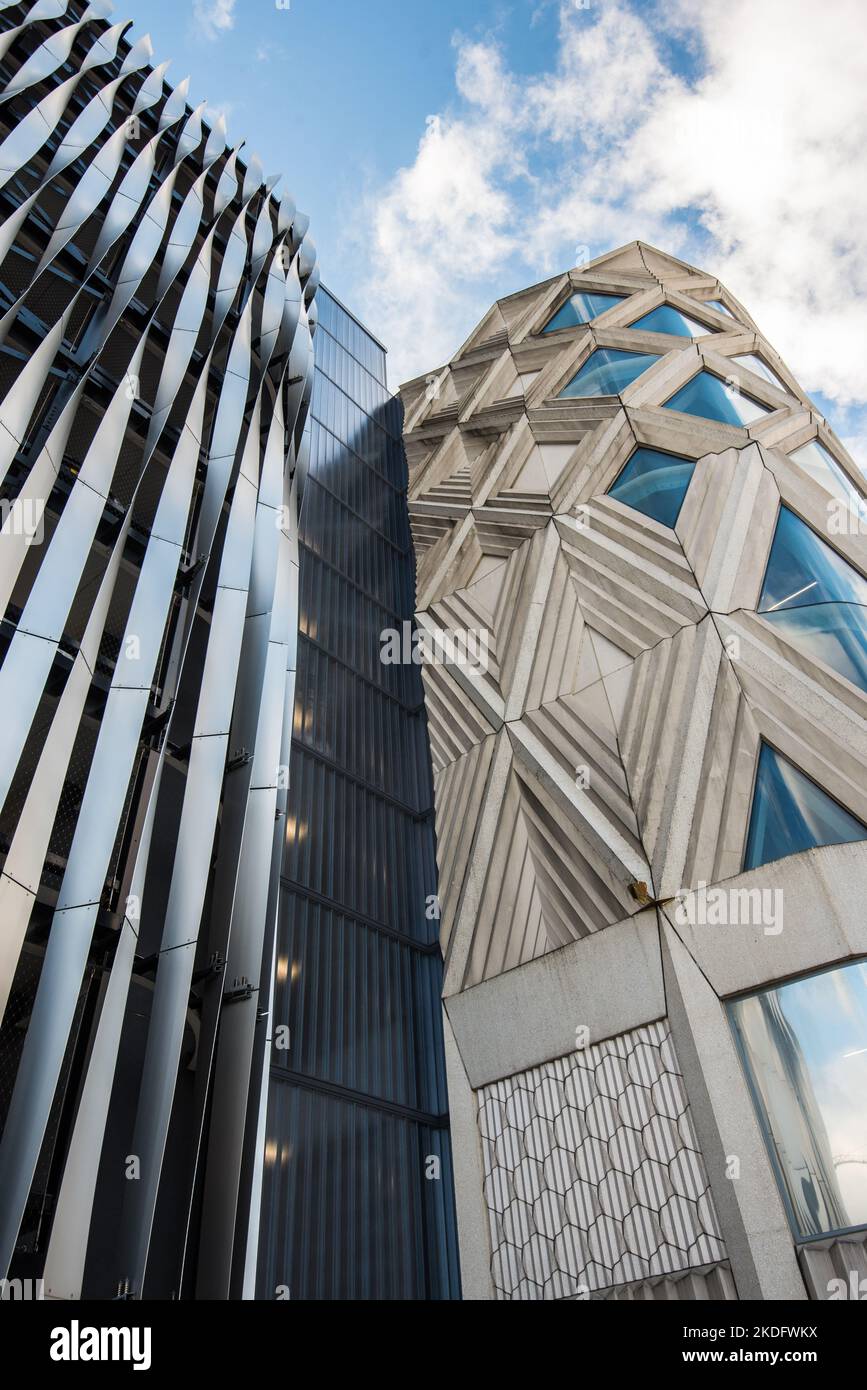 The car park benefits from an innovative bespoke cladding system hi-res ...