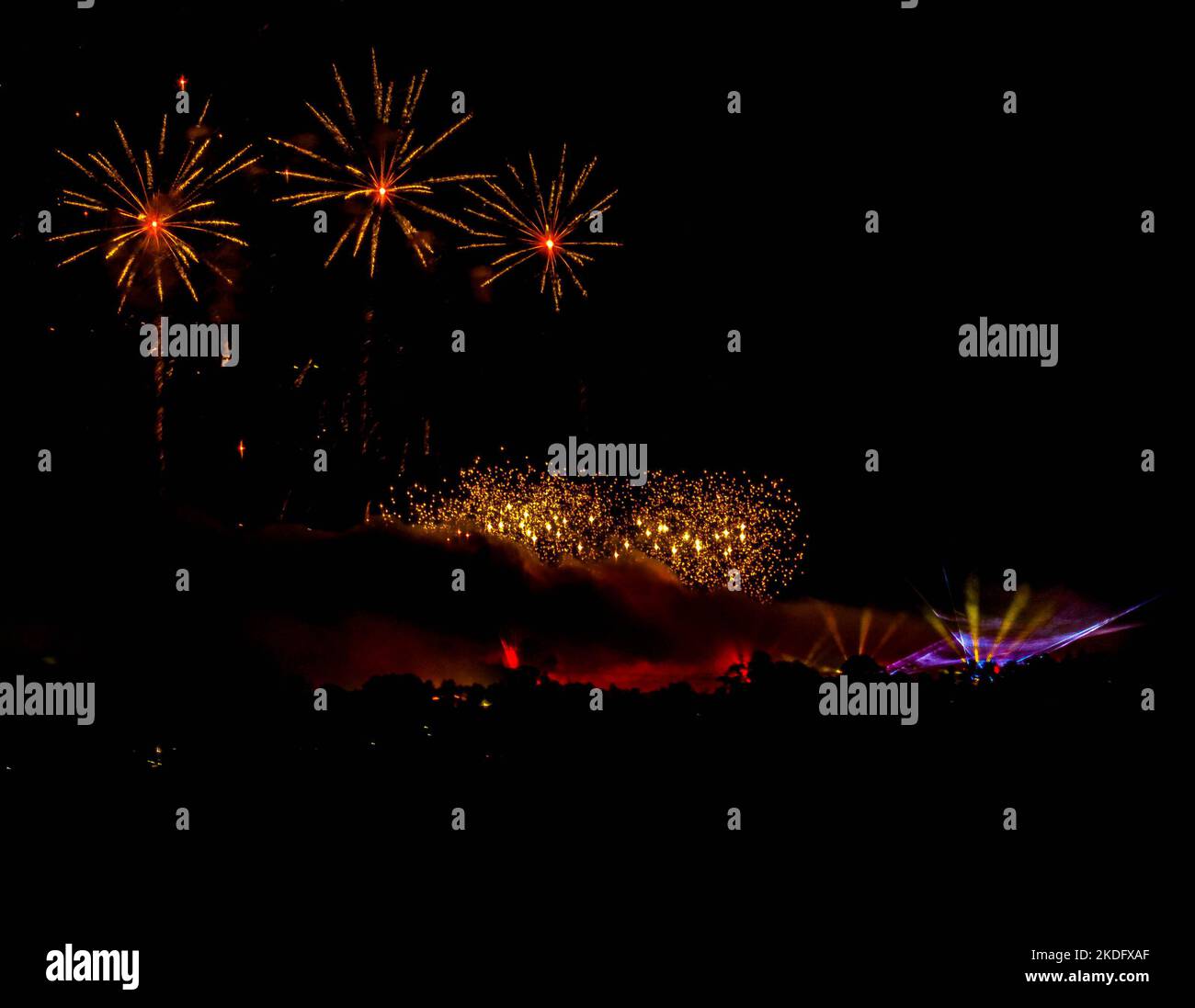 Long exposure photos drone fireworks hi-res stock photography and ...