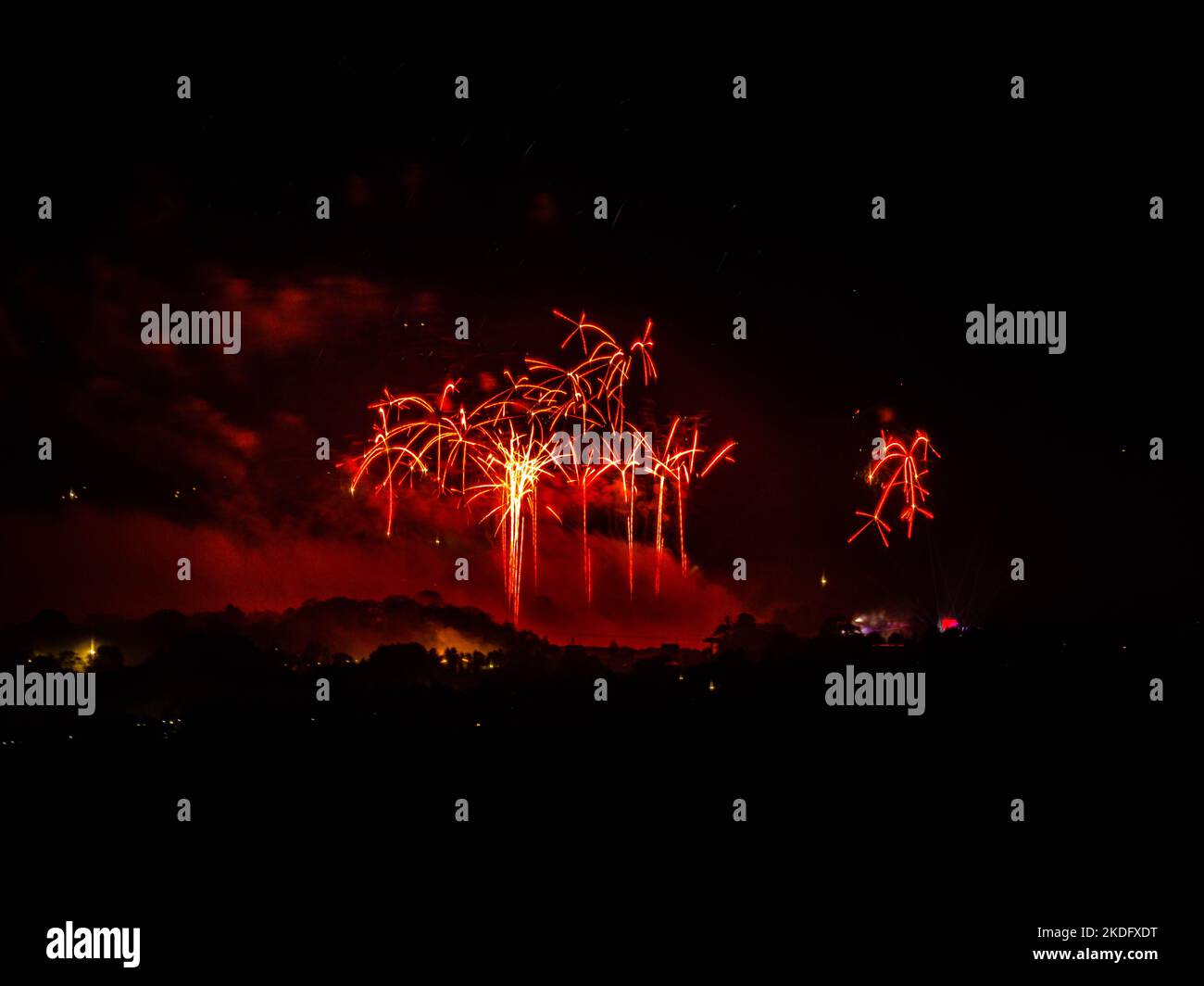 Long exposure photos drone fireworks hi-res stock photography and ...