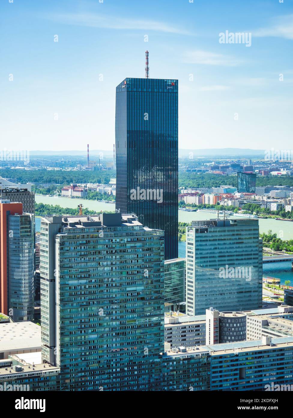 Vienna, Austria - June 2022: PwC (PricewaterhouseCoopers) offices ...