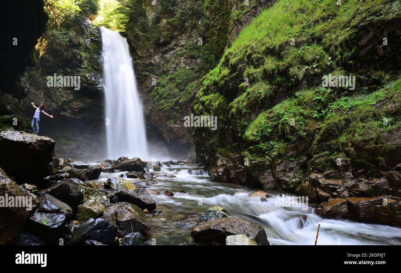 Located in Rize, Turkey, Palovit Waterfall is one of the most visited ...