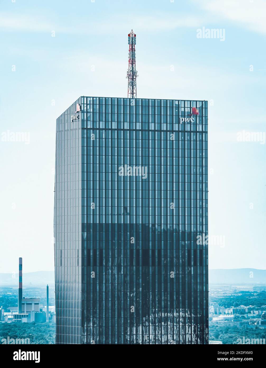 Vienna, Austria - June 2022: PwC (PricewaterhouseCoopers) offices ...