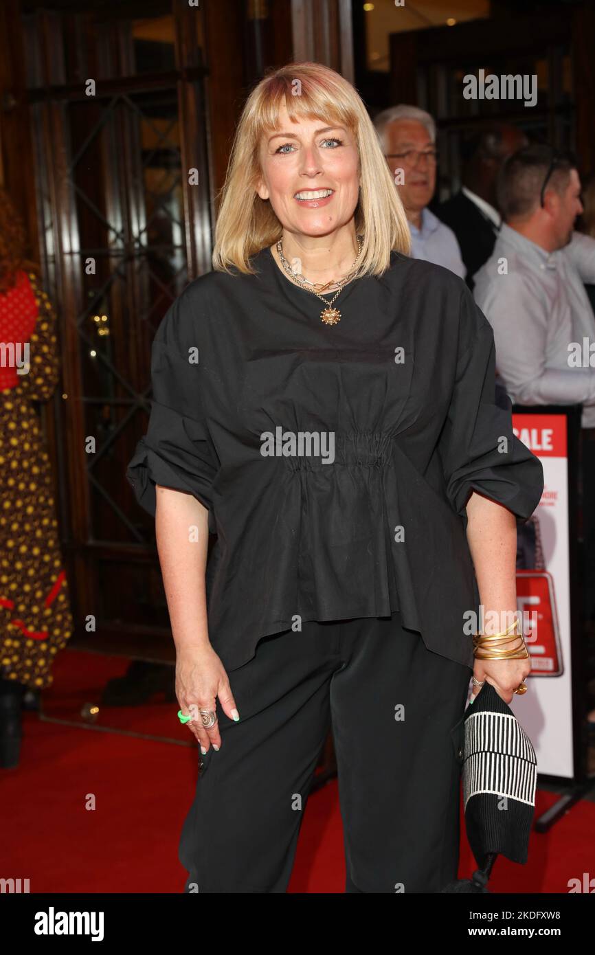 Fay Ripley attends Grease press night at Dominion Theatre in London, UK ...