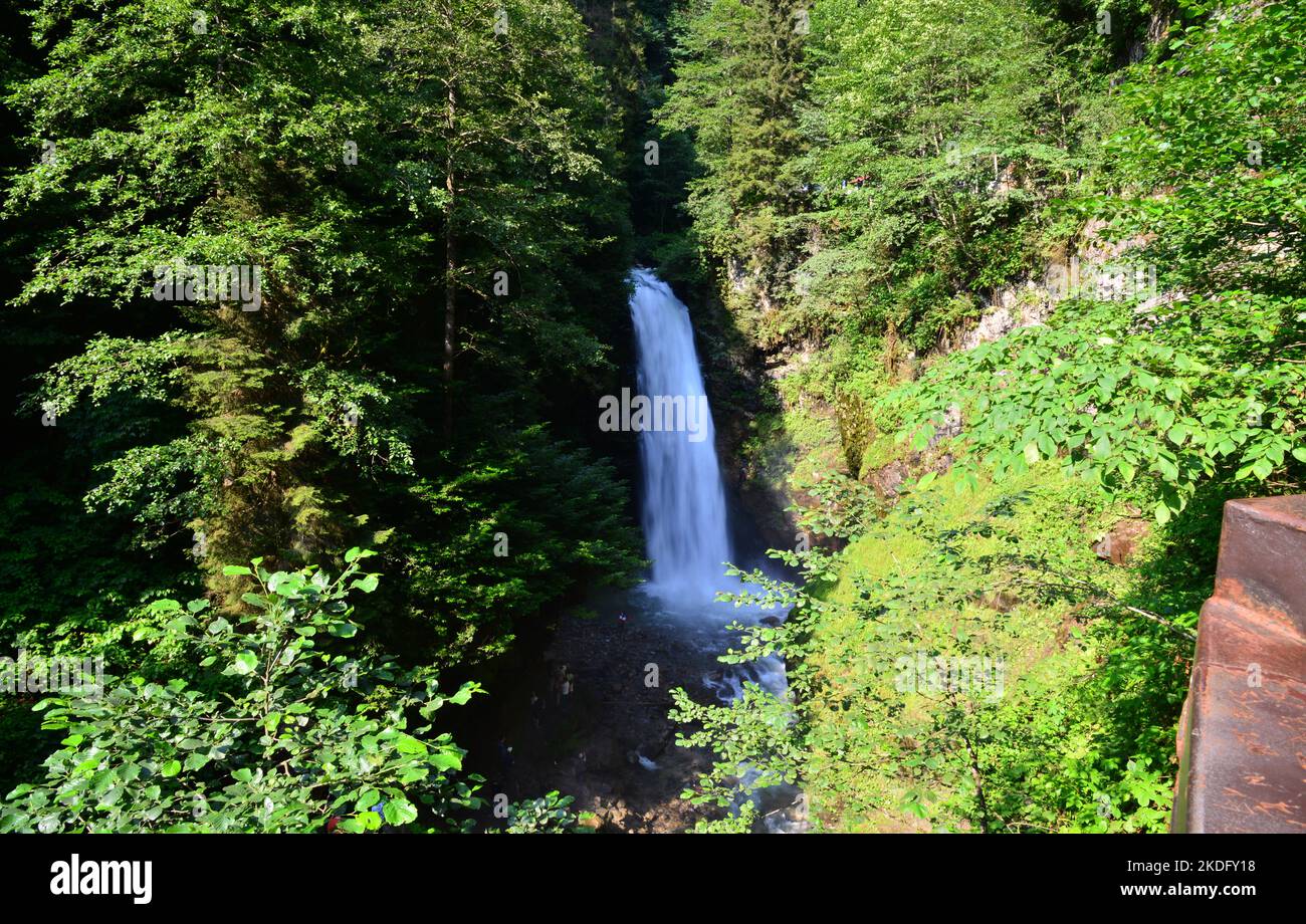 Located in Rize, Turkey, Palovit Waterfall is one of the most visited ...