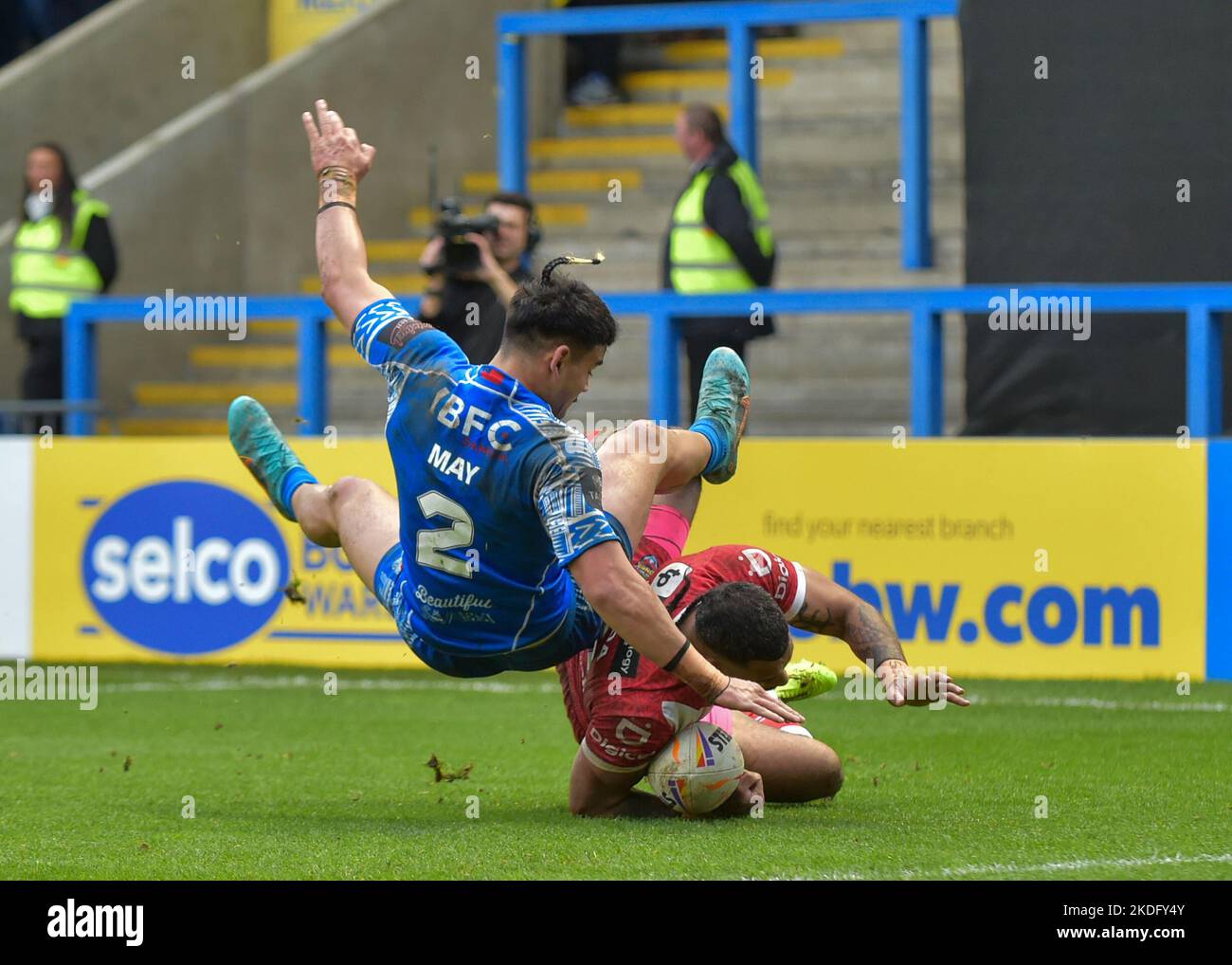 Warrington, UK. 06th Nov, 2022. Rugby League World Cup 2021 1/4 final ...