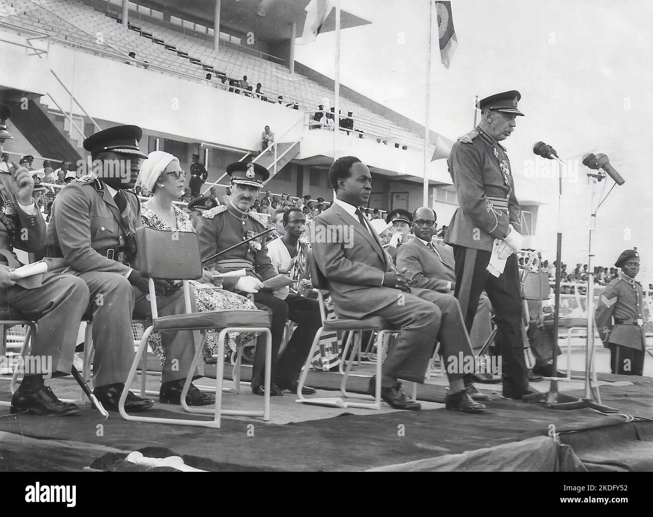Major General Victor Paley, Commanding Office of Ghana Armed Forces at ...