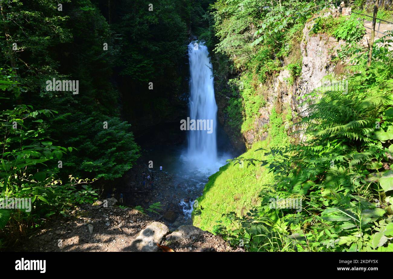 Located in Rize, Turkey, Palovit Waterfall is one of the most visited ...