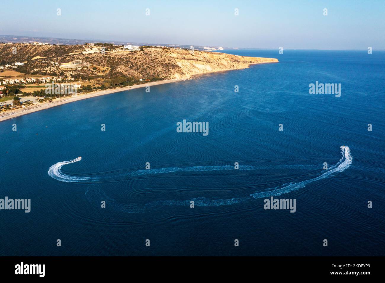 Aerial view of Pissouri Bay, Limassol district, Cyprus Stock Photo - Alamy