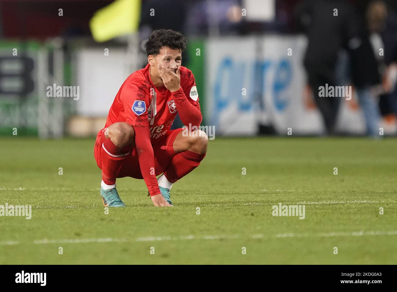 ENSCHEDE - Luca Everink of FC Twente after the Dutch Eredivisie match ...