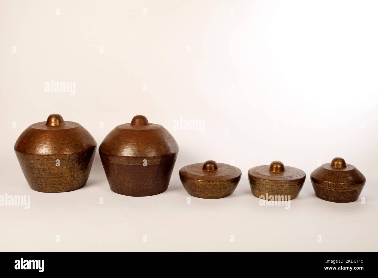 Bonang, an Indonesian musical instrument used in the Javanese gamelan ...