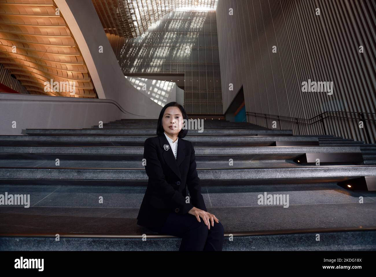 West Kowloon Cultural District Authority Chief Executive Officer Betty ...