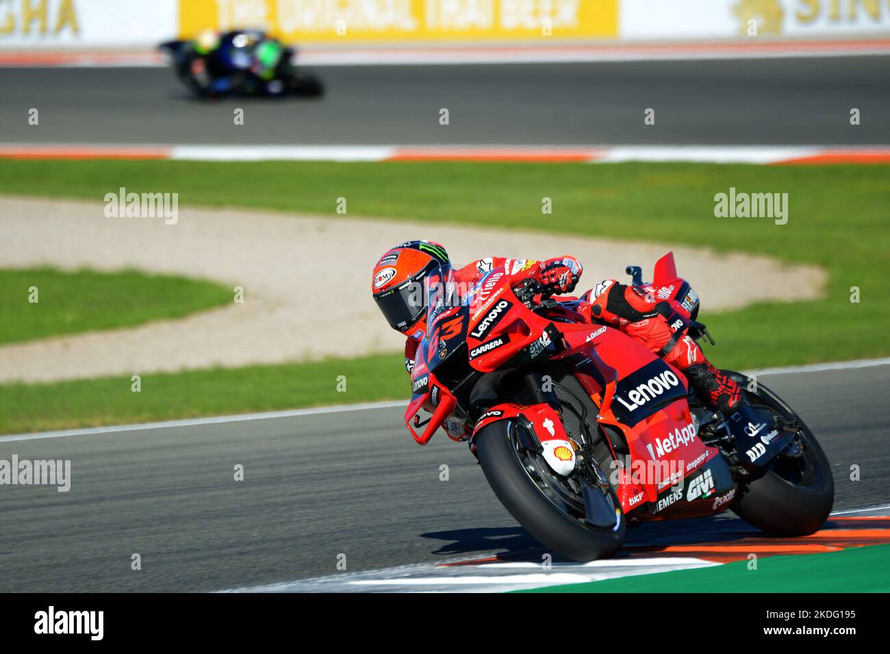 Circuit Ricardo Tormo, Valencia, Spain, November 06, 2022, Francesco ...