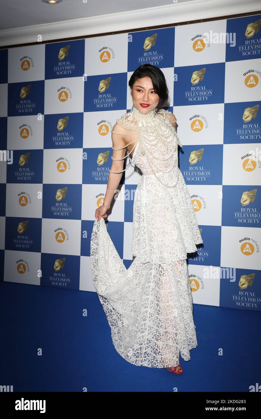 Nancy Xu attends Royal Television Society Programme Awards at Grosvenor ...