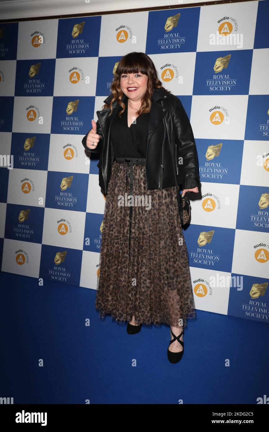 Briony Williams attends Royal Television Society Programme Awards at ...