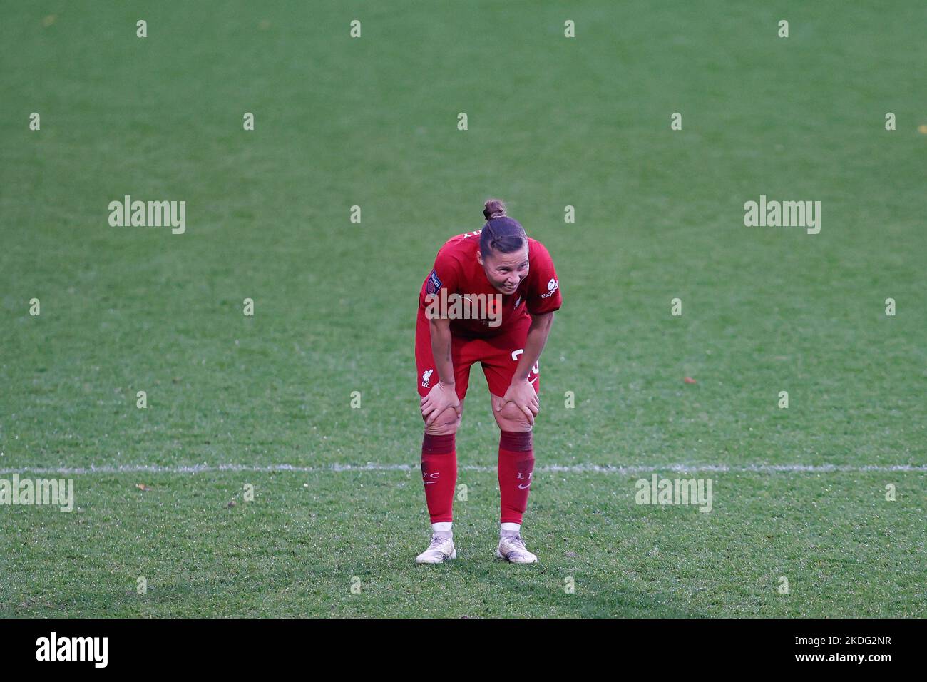 Birkenhead, UK. 06th Nov, 2022. A dejected Gill Flaherty #25 of ...