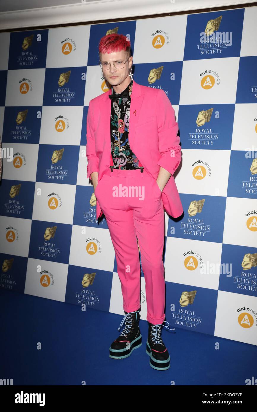 Nathaniel Hall attends Royal Television Society Programme Awards at ...