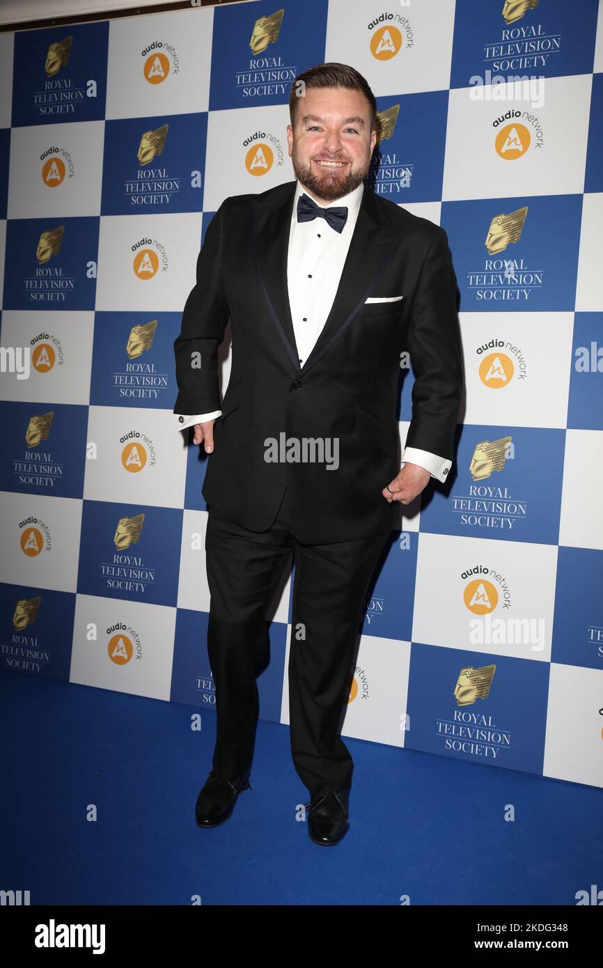 Alex Brooker attends Royal Television Society Programme Awards at ...