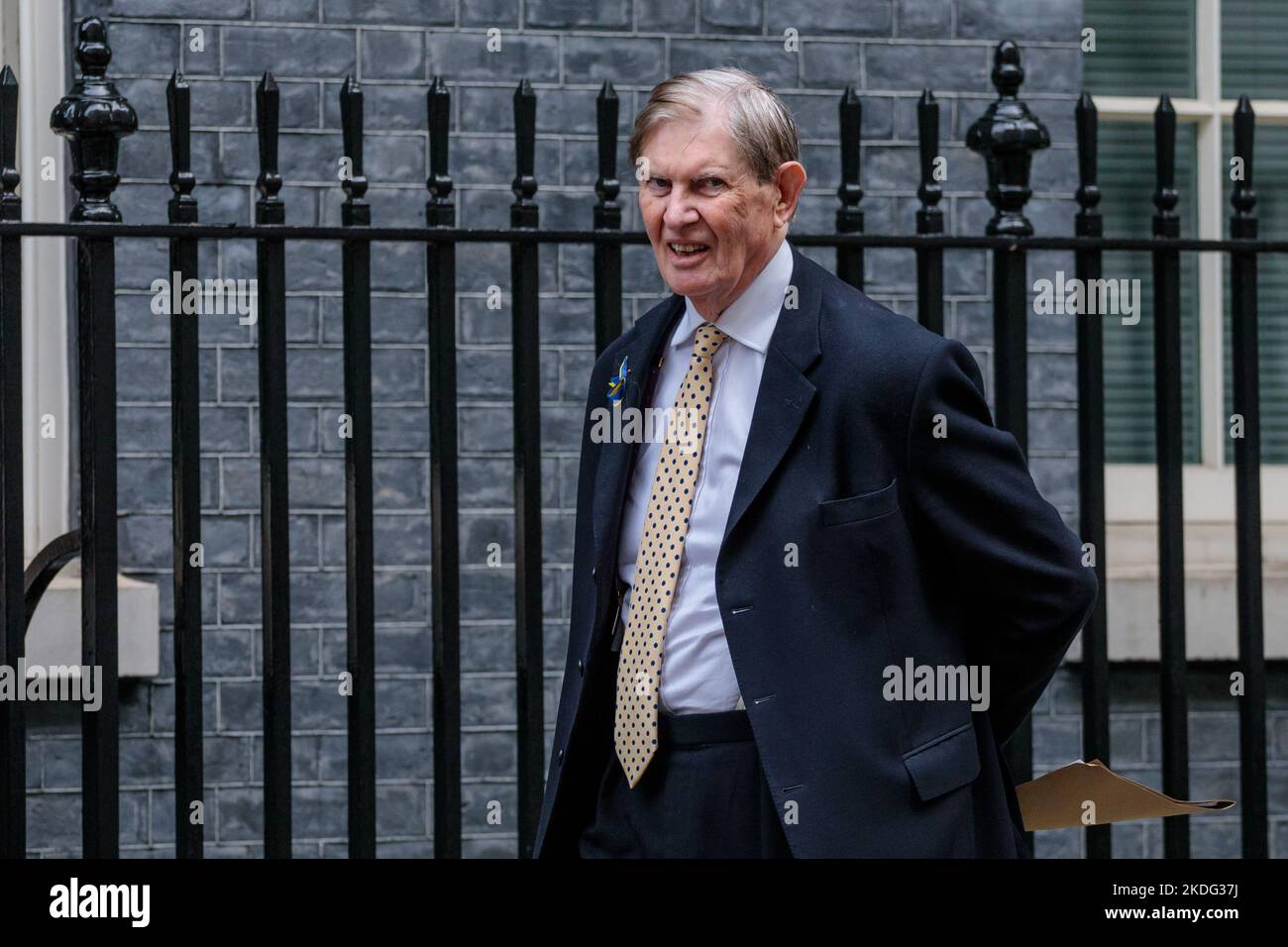Downing Street, London, UK. 19th October 2022. Sir William Cash, MP ...