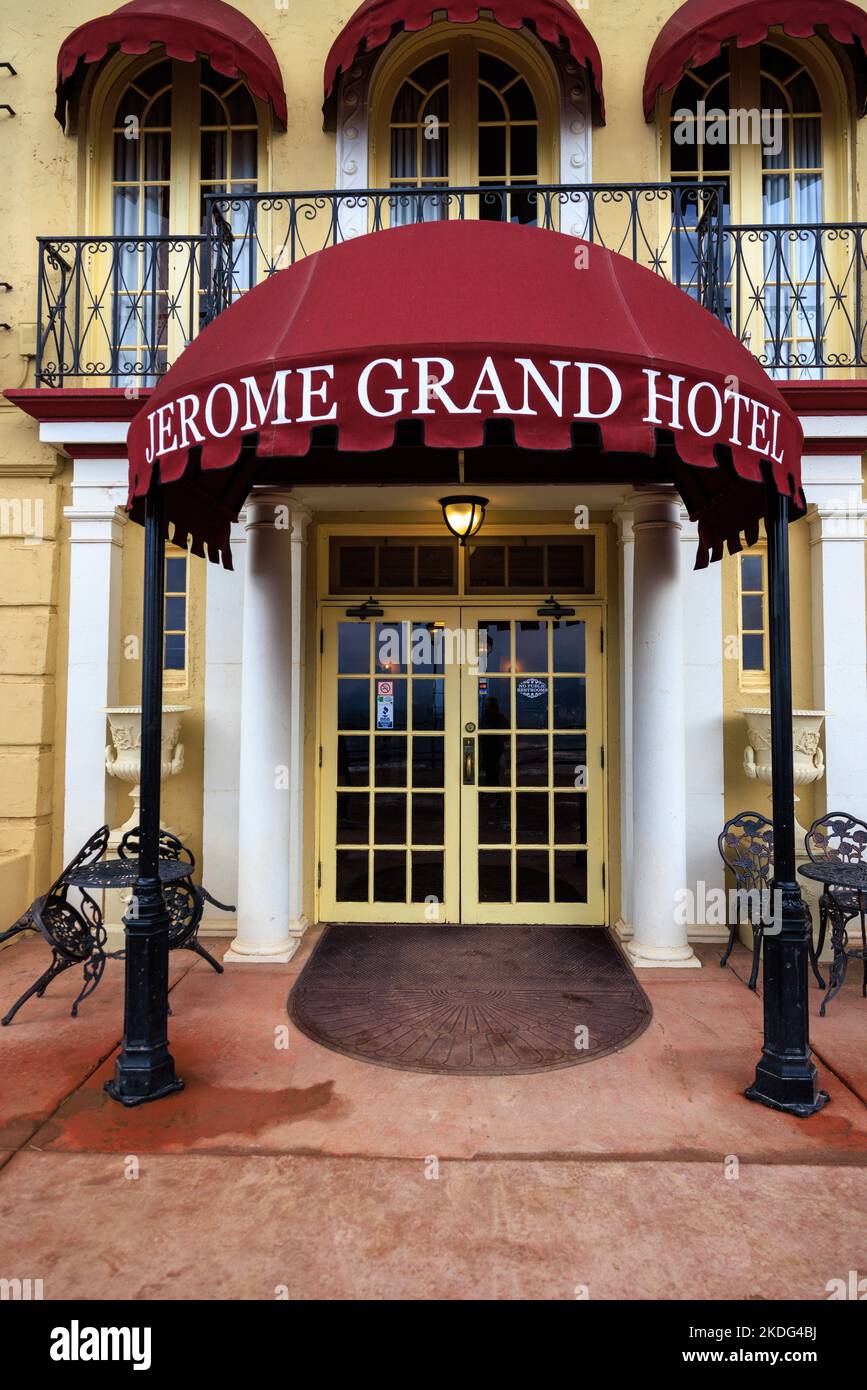 Jerome grand hotel arizona hi-res stock photography and images - Alamy