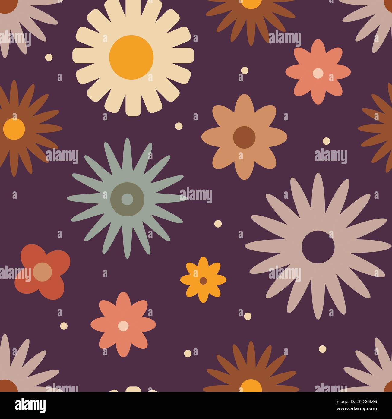 1960s pattern decoration Stock Vector Images - Alamy