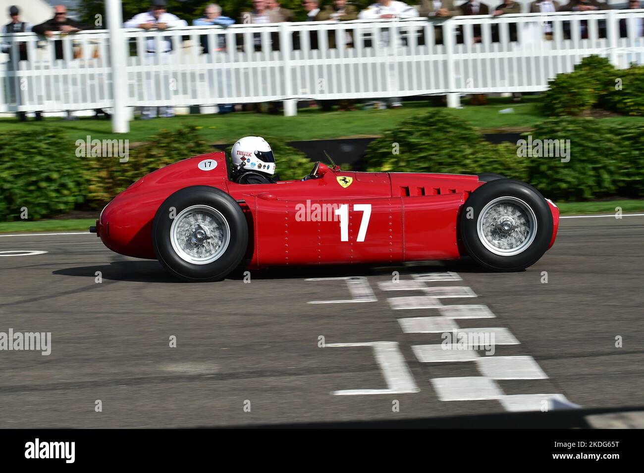 Steve Tillack, Lancia D50, Across the finishing line, Richmond and ...