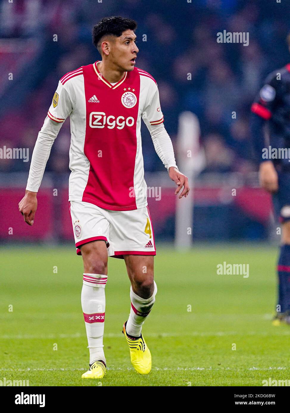 AMSTERDAM, NETHERLANDS - NOVEMBER 6: Edson Alvarez of Ajax during the ...
