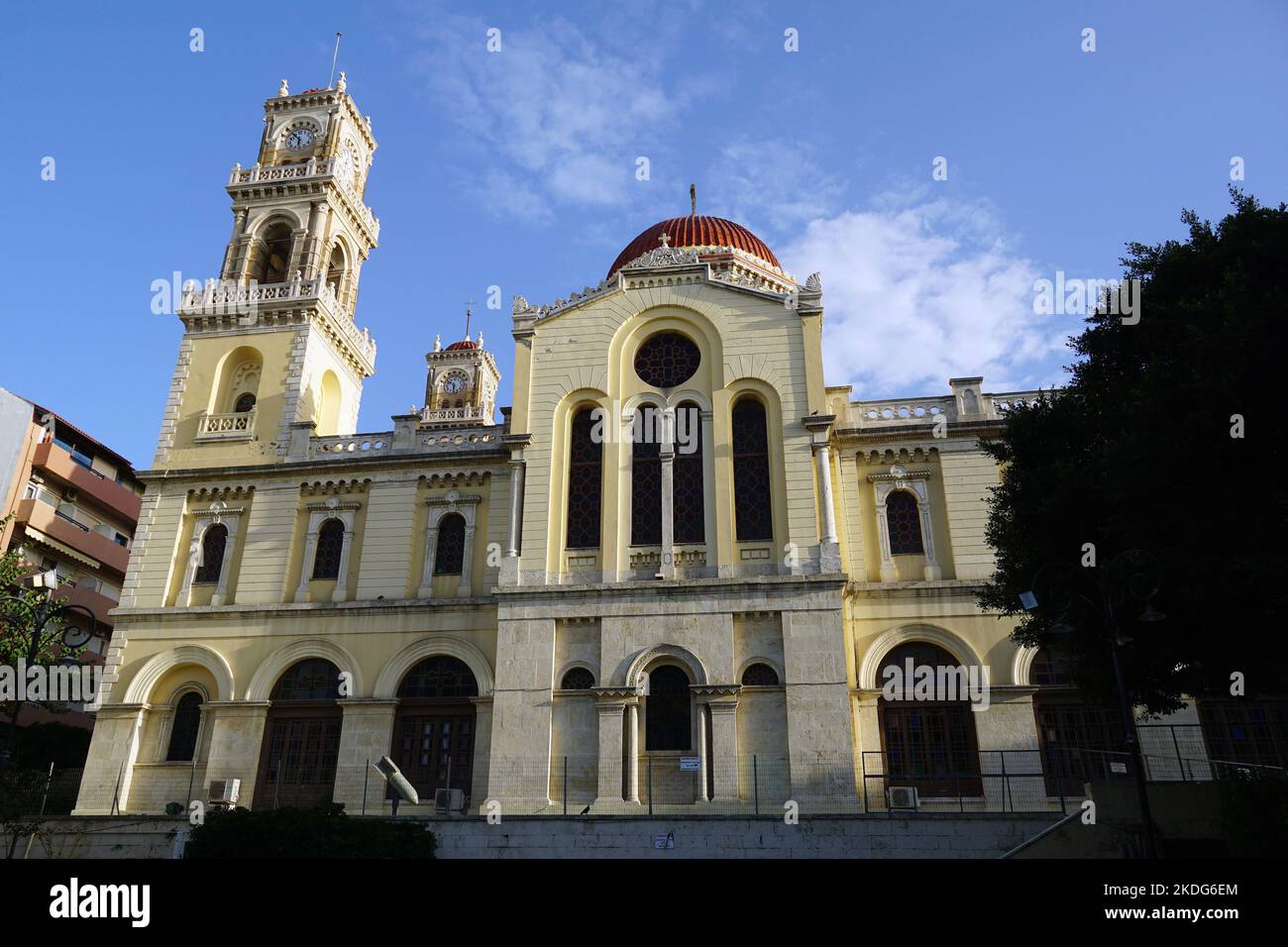 Agios Minas Cathedral, Heraklion or Iraklion, Crete, Greece, Europe ...