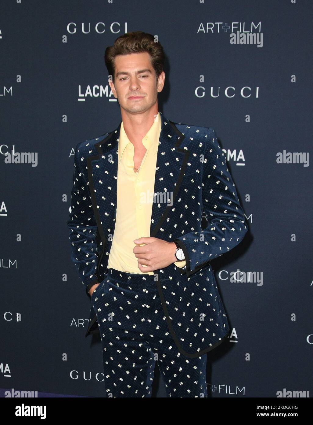 Andrew Garfield attends the 2022 LACMA ART+FILM GALA Presented By Gucci ...