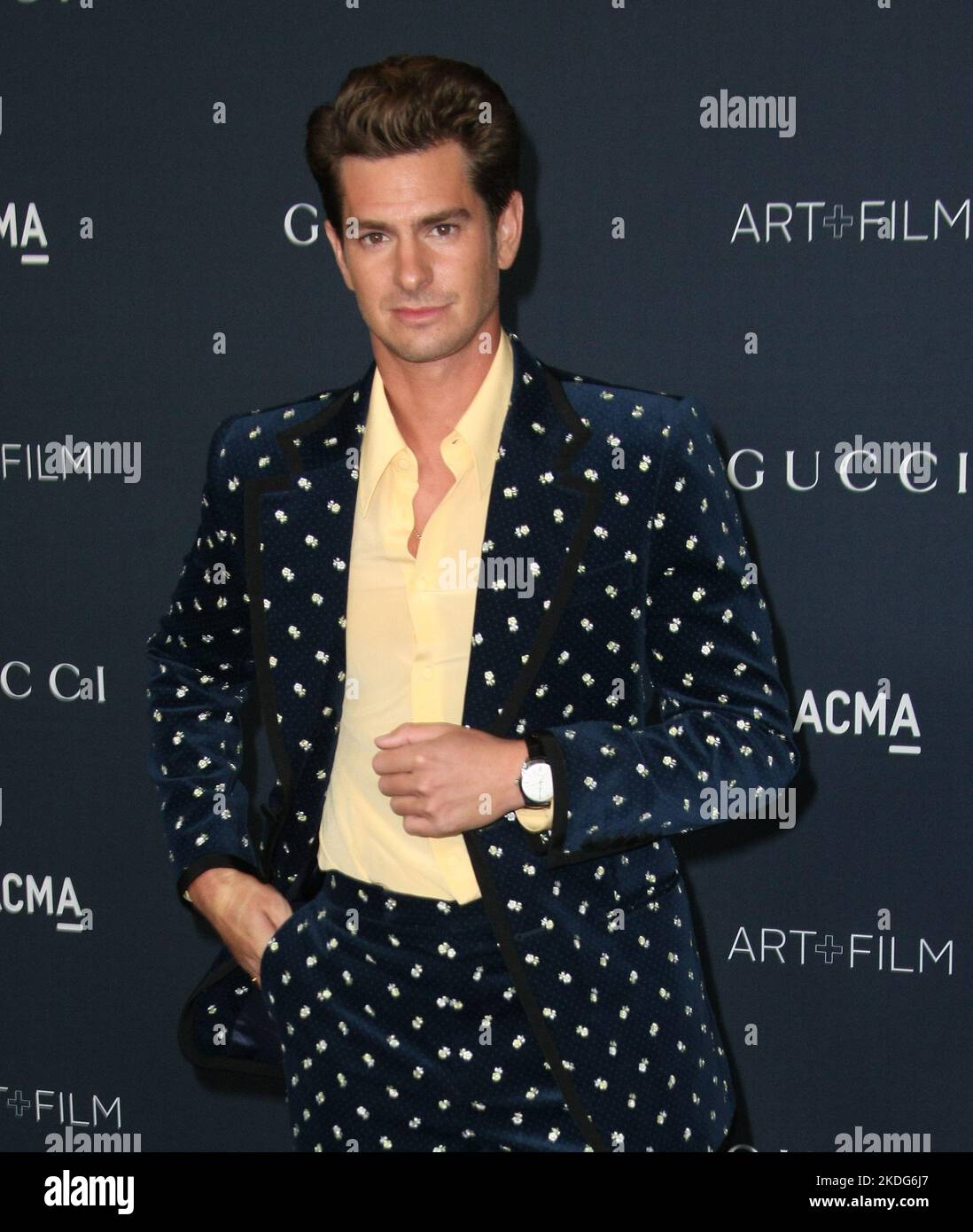 Andrew Garfield attends the 2022 LACMA ART+FILM GALA Presented By Gucci ...
