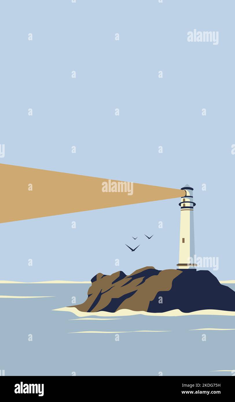 Beautiful boat in seaside Stock Vector Images - Alamy