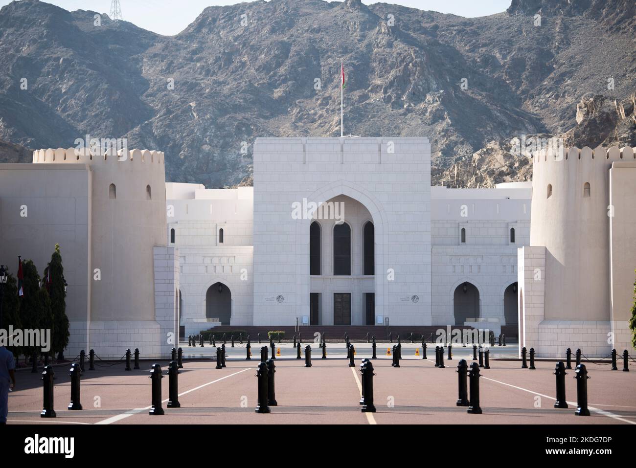 Muscat, Oman - March 05,2022 : View on the old town Muttrah which is ...