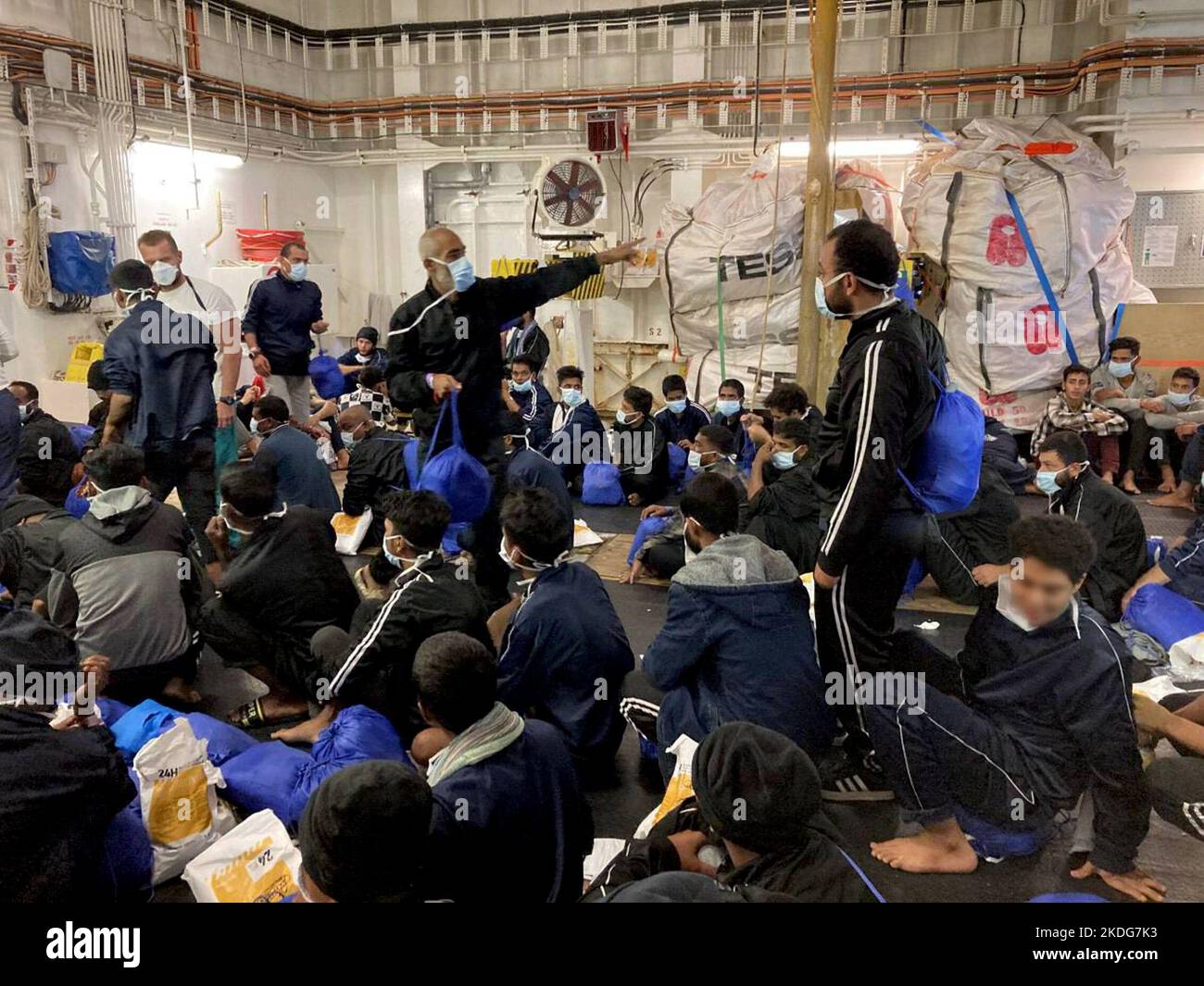 Mediterranean Sea Port Catania, Italy. 06th Nov, 2022. Mediterranean ...