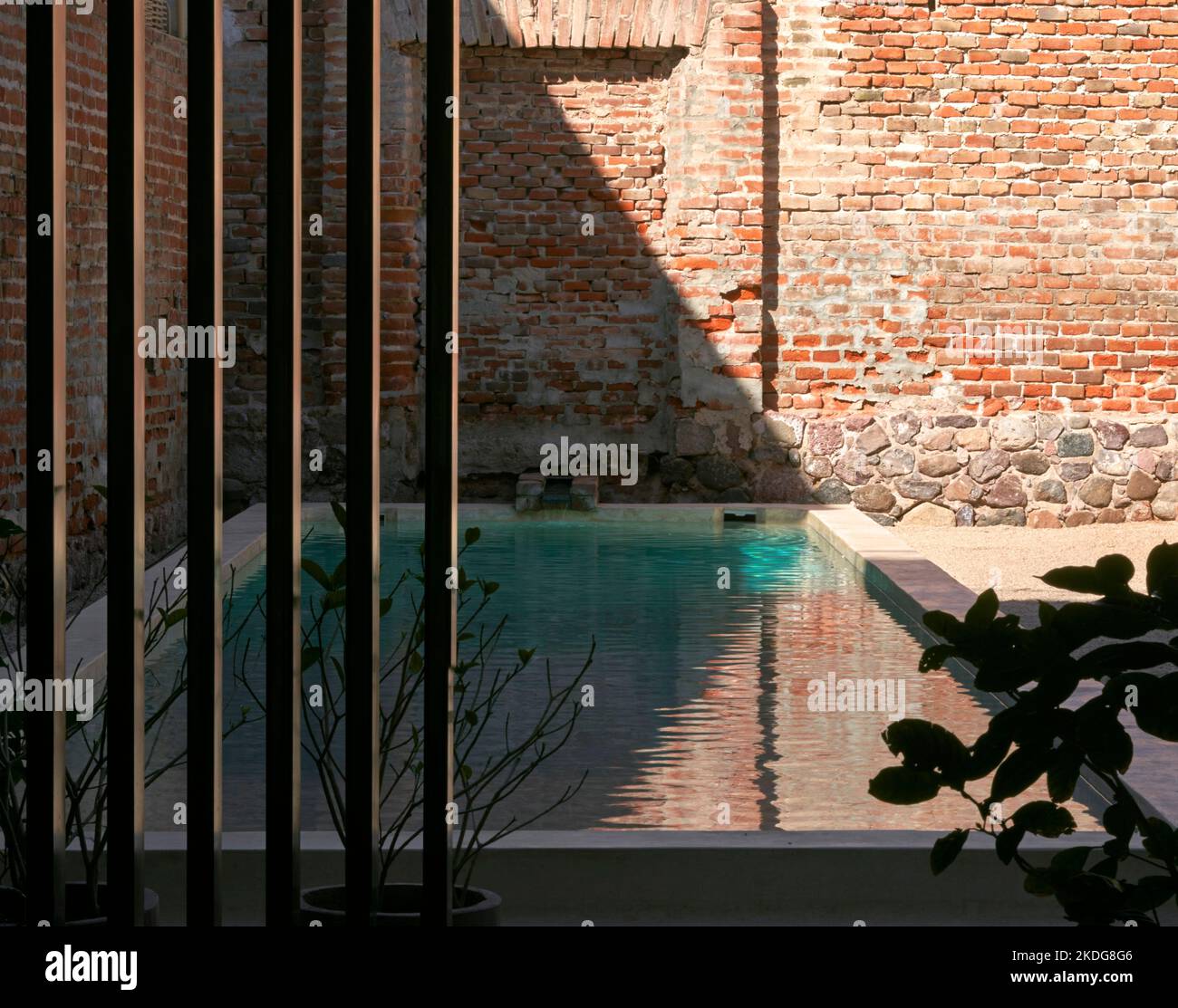 Pool. Hotel Baja Club, La Paz, Mexico. Architect: Max von Werz ...