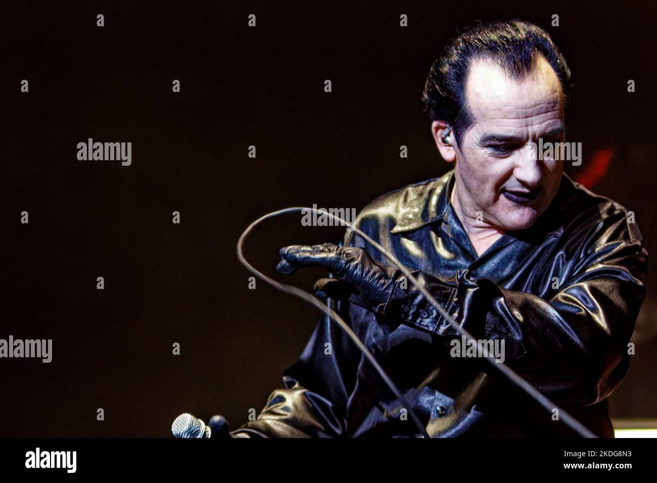 November 6, 2022: Dave Vanian lead singer of UK Punk band The Damned ...