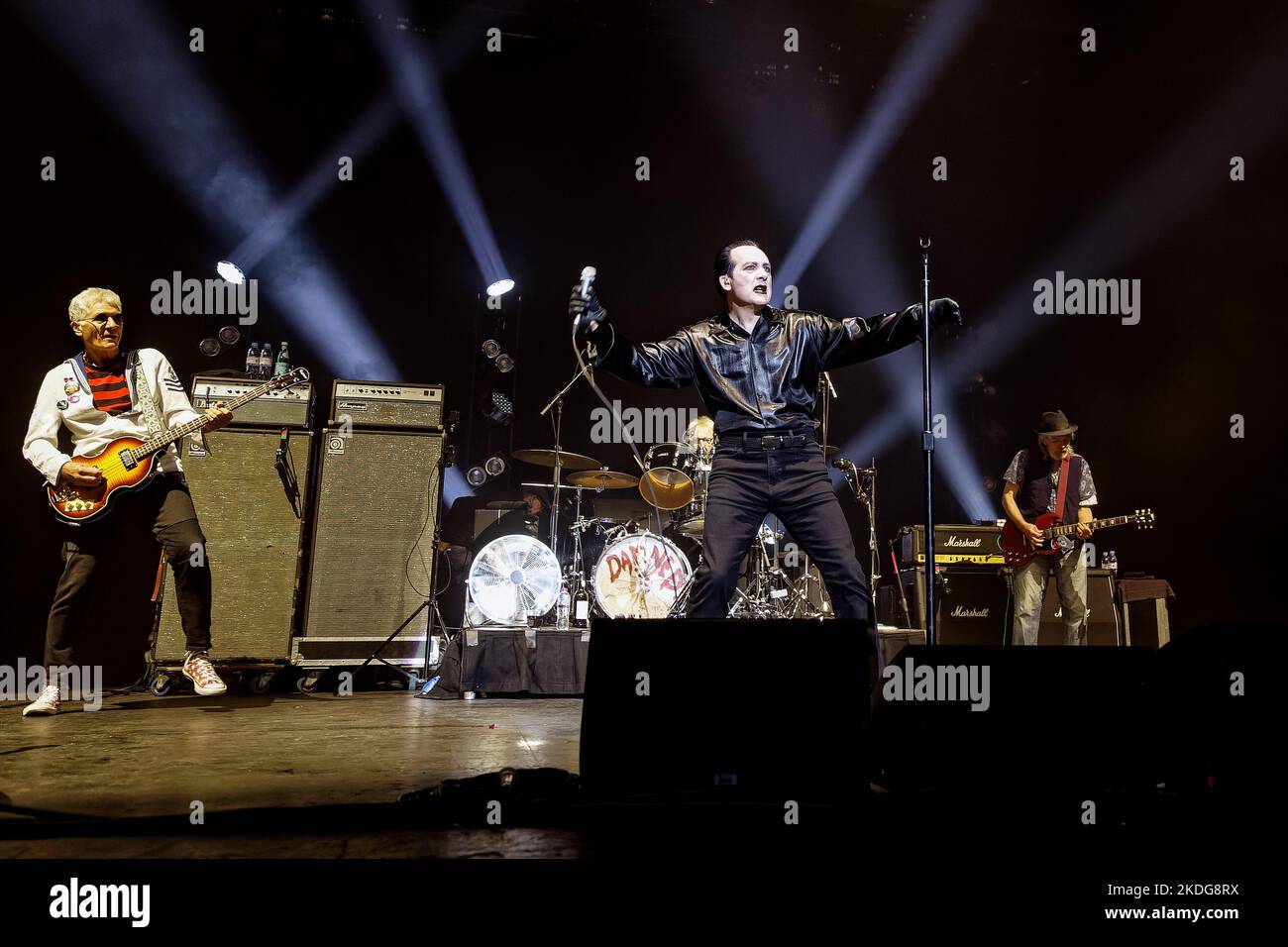 November 6, 2022: Captain Sensible , Rat Scabies Dave Vanian and Brian ...