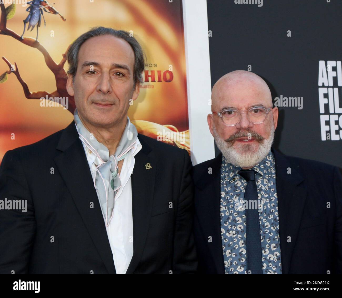 Los Angeles, CA. 5th Nov, 2022. Alexandre Desplat, Robean Katz at ...