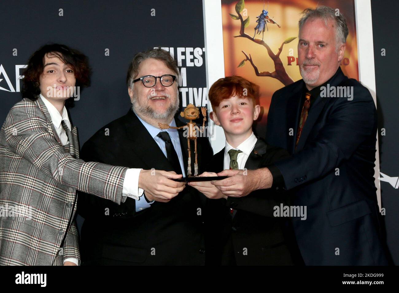 Los Angeles, CA. 5th Nov, 2022. Finn Wolfhard, Guillermo del Toro ...