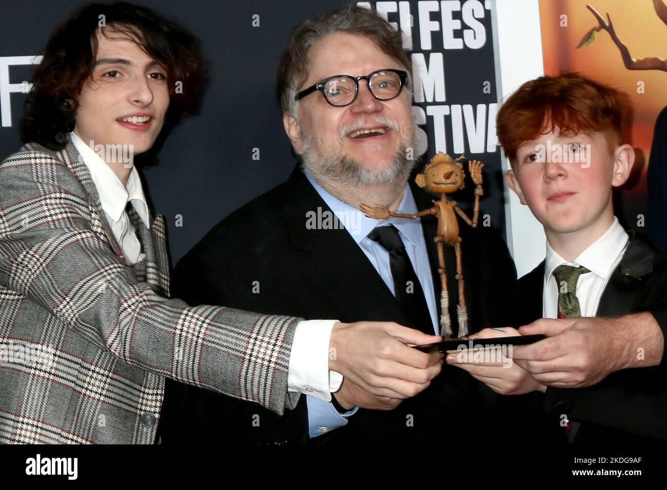Los Angeles, CA. 5th Nov, 2022. Finn Wolfhard, Guillermo del Toro ...
