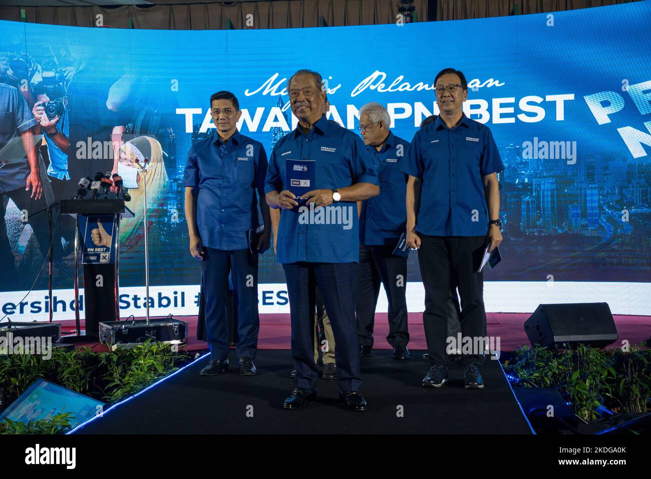 Shah Alam, Selangor, Malaysia. 6th Nov, 2022. Perikatan Nasional ...