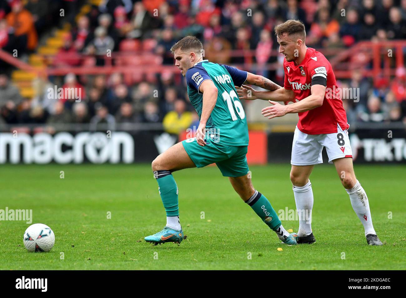 Wrexham football stadium hi-res stock photography and images - Alamy