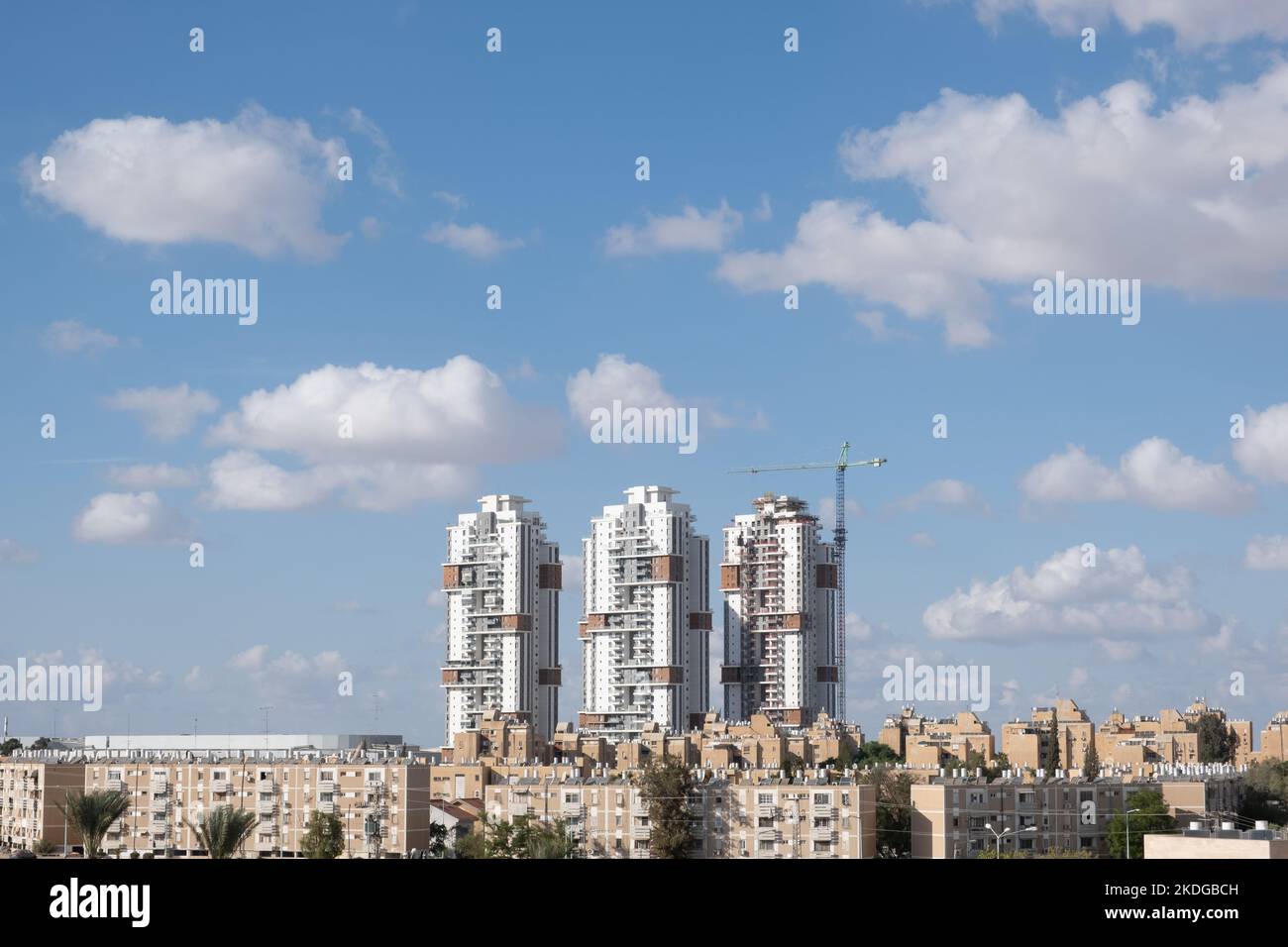 Typical architecture in Israel. Contrast in four generations of ...