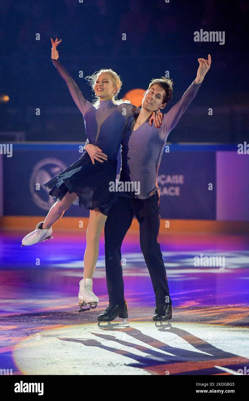 Juulia TURKKILA & Matthias VERSLUIS (FIN), during the Exhibition Gala ...