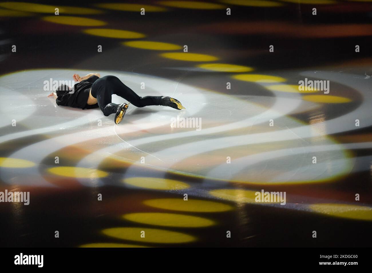 LUC ECONOMIDES (FRA), during the Exhibition Gala, at the ISU Grand Prix ...