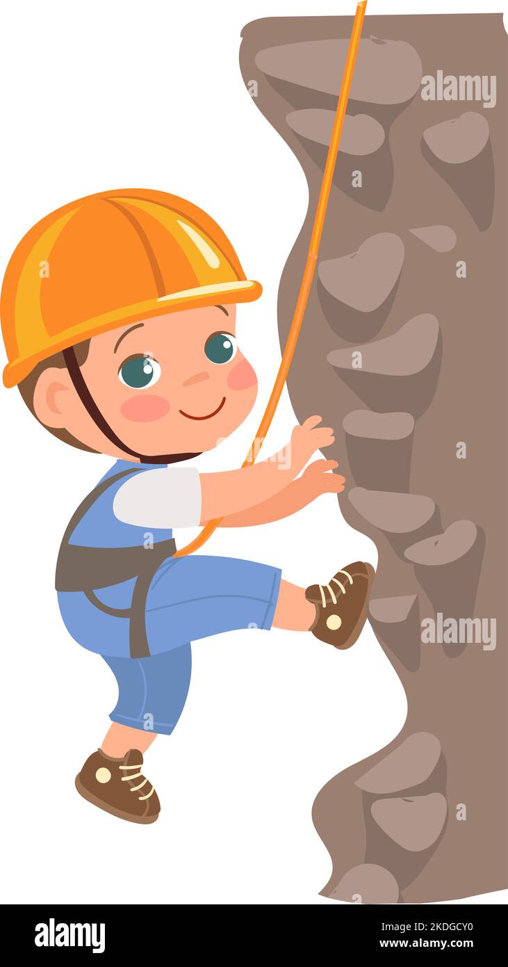 Boy wall climbing happy Stock Vector Images - Alamy Boy wall climbing happy Stock Vector Images - Alamy