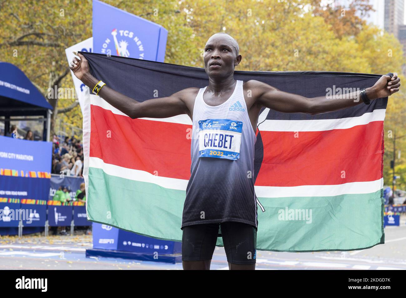 New York, United States. 06th Nov, 2022. Evans Chebet of Kenya ...